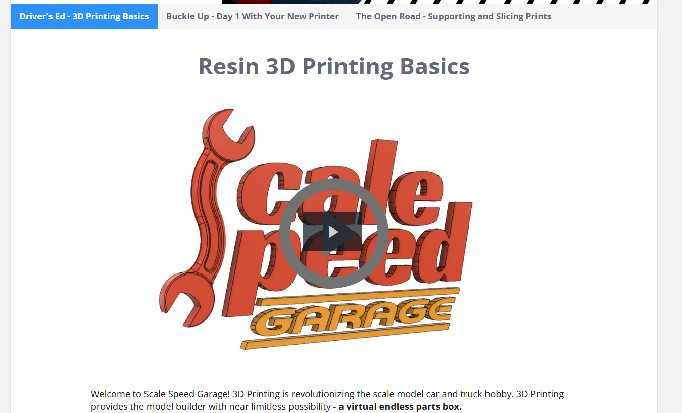 Scale Speed Garage How To 3D Print Model Car Parts scale-speed-garage-how-to-3d-print-model-car-parts